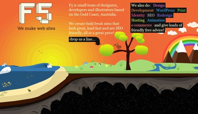 Impressive Single Page Web Design Inspiration