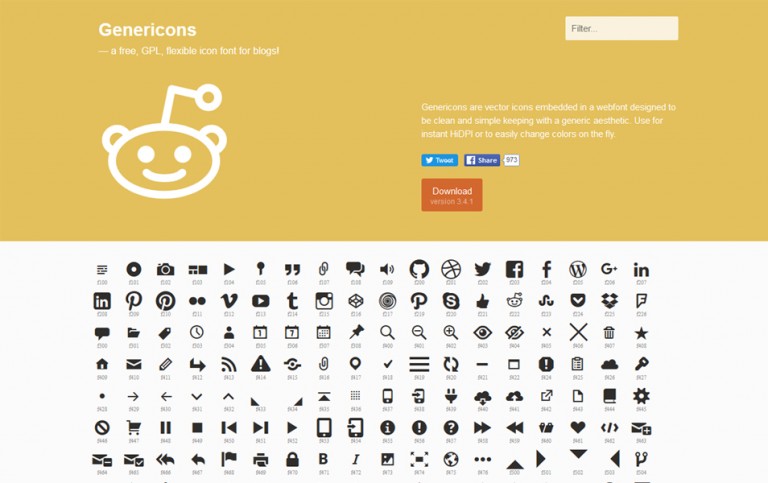 Great Icon Web Fonts For Responsive Web Designing Projects