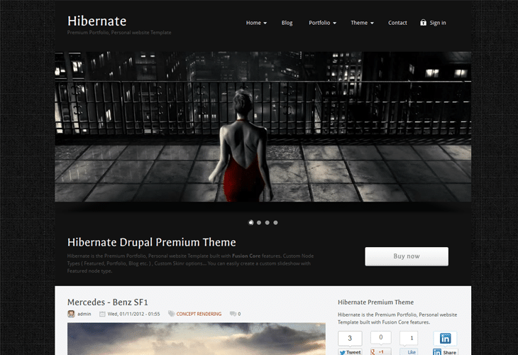 50 High Quality Premium Responsive CMS Drupal Templates