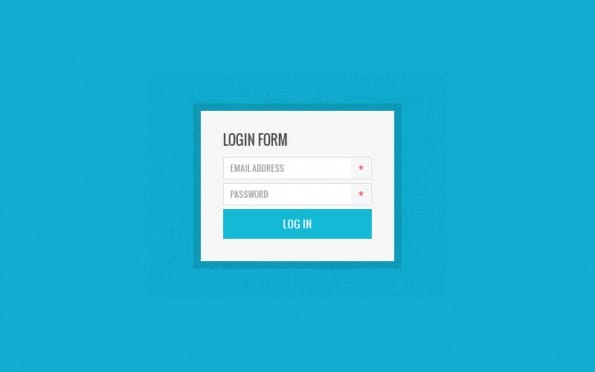 Beautiful Free Web Form PSD Templates