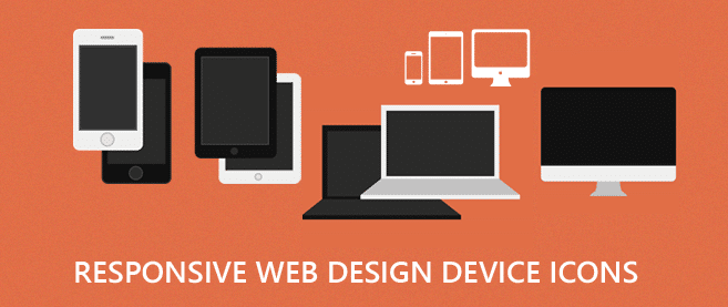 Responsive Web Design Devices Icon PSD - Freebie No: 78