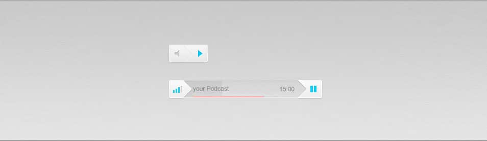 175+ Free Music Player UI PSD Templates