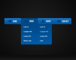 80+ Free Website Menu Navigation PSD Elements » CSS Author