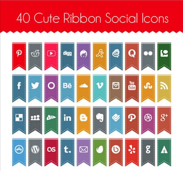500+ High Quality Free Social Media Icon Sets