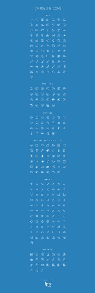 Best Free Line Icon Fonts » CSS Author