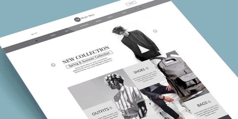 Free Ecommerce Web Templates PSD » CSS Author