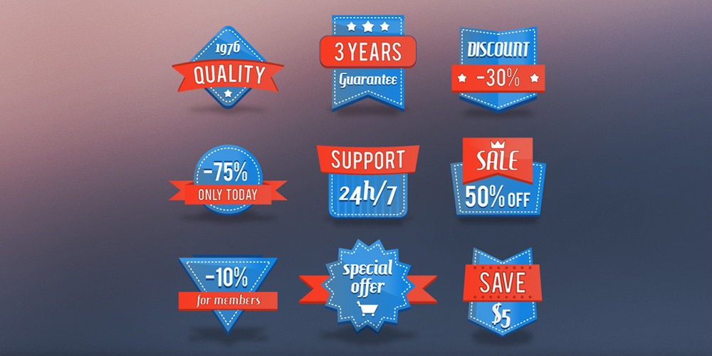 Vector Decorative Web Elements » CSS Author