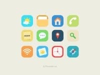 50 + Latest Flat Vector Icons (Ai,EPS,SVG) » CSS Author