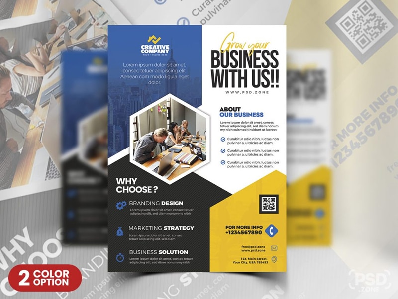 Best Free Flyer Templates PSD » CSS Author