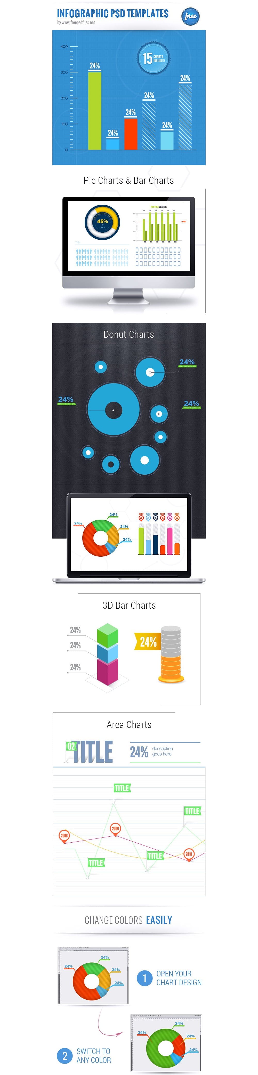 25 Best Free Infographic Elements CSS Author