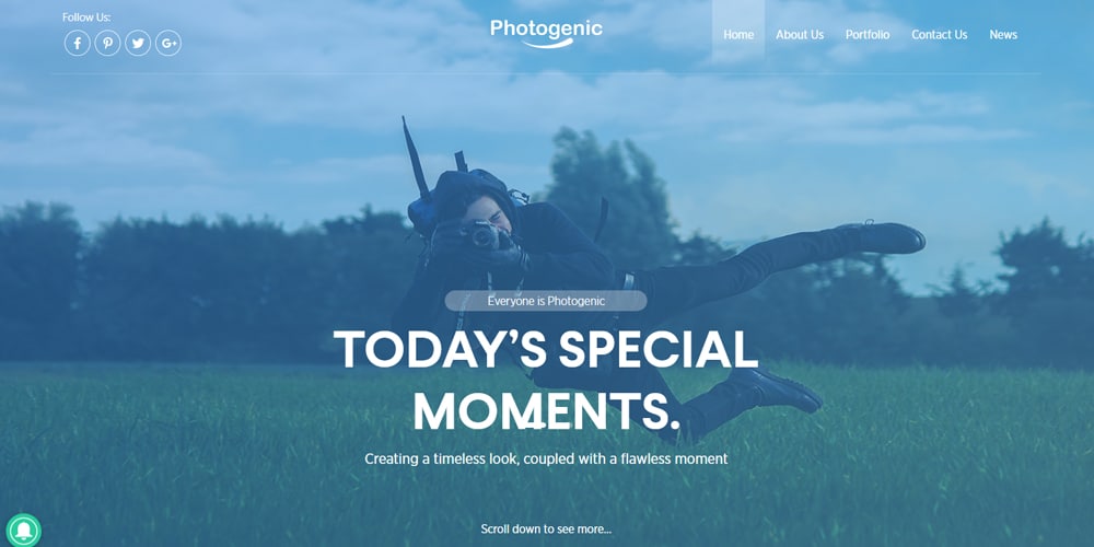 Free Portfolio Website Templates (PSD & HTML)» CSS Author