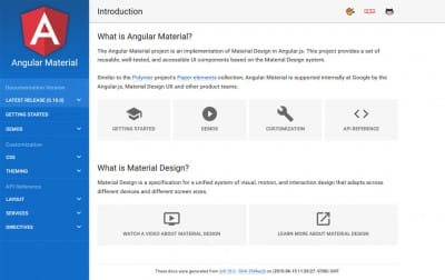 25+ Best Material Design Frameworks » CSS Author