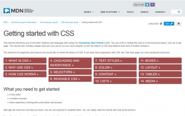 25+ Best Collection Of CSS Tutorial Websites » CSS Author