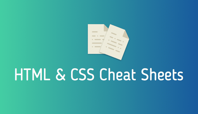 Best Html And Css Cheat Sheets Css Author