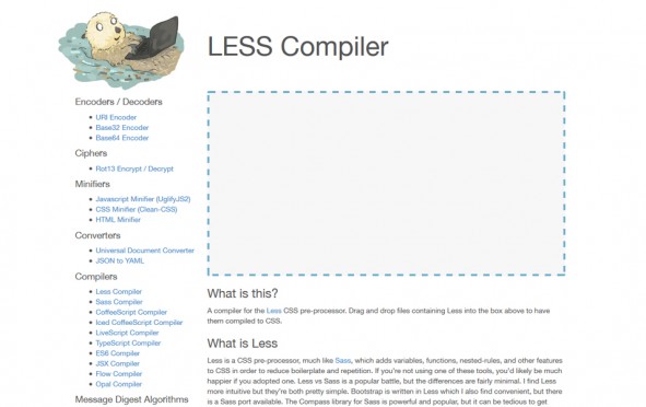 50+ Less Compilers (Complete Collection) » CSS Author