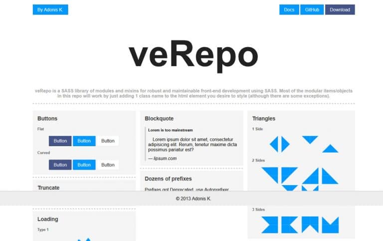 65 Sass Mixins Library Css Author
