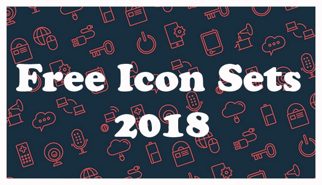 Best Free Icon Sets 2018