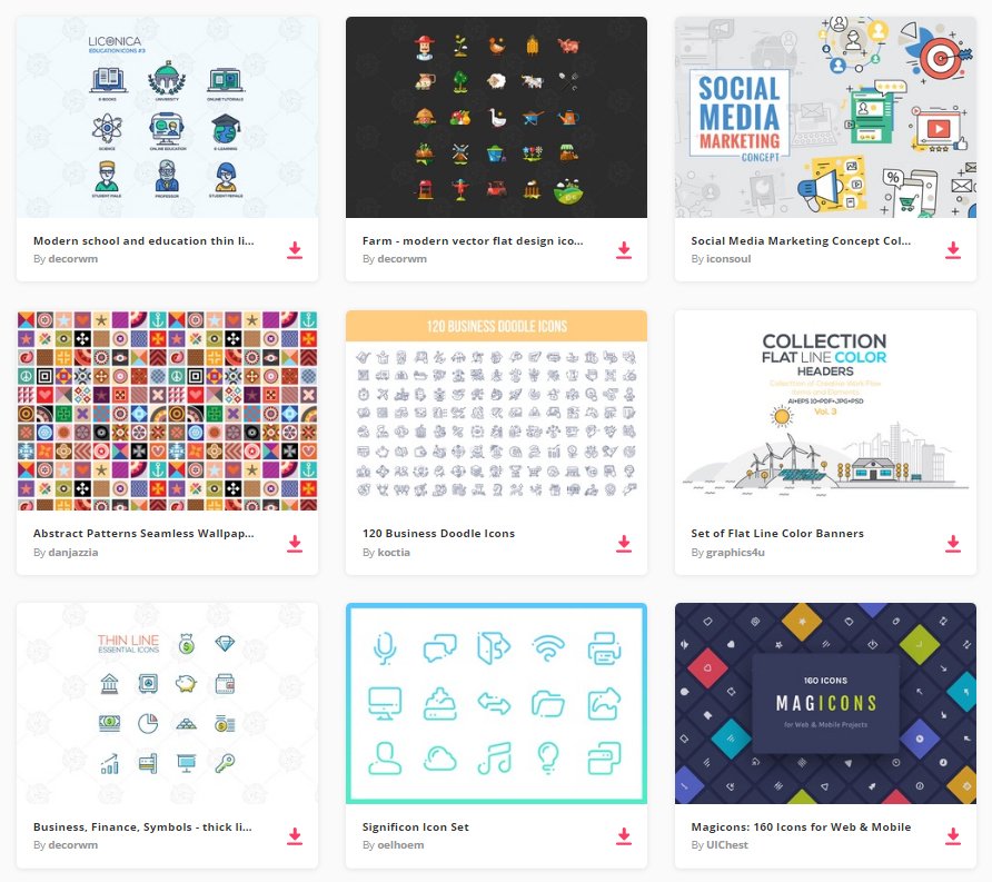 Best Free Icon Sets 2017 » CSS Author