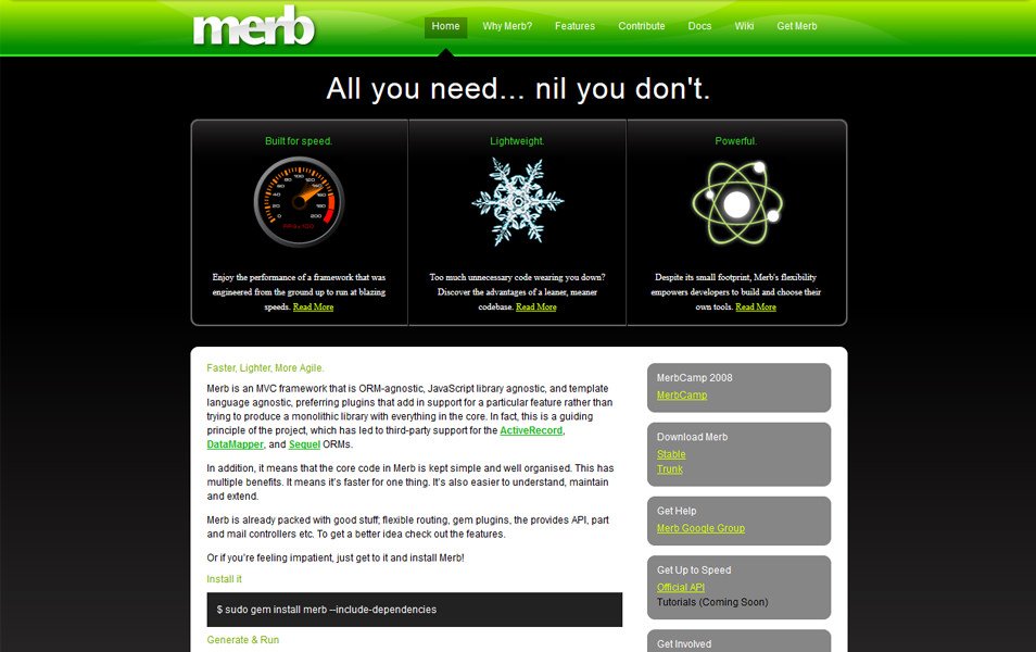 50 Ruby Frameworks For Developers Css Author