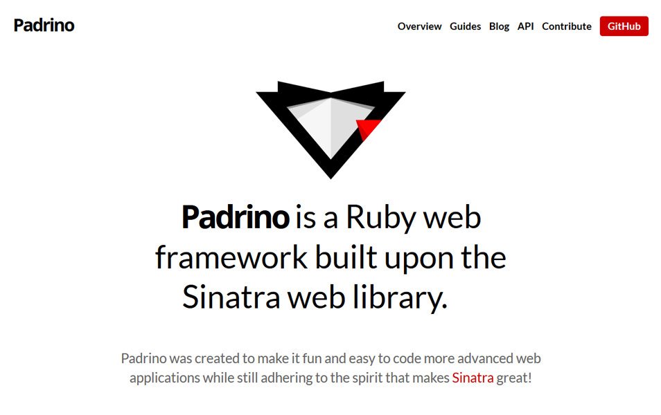 50+ Ruby Frameworks For Developers » CSS Author
