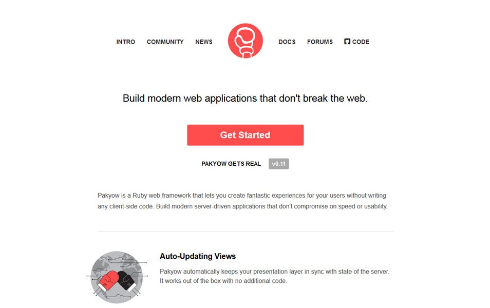 50+ Ruby Frameworks For Developers » CSS Author