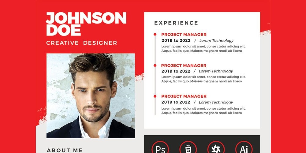 Ultimate Collection Of Free Resume Templates » CSS Author
