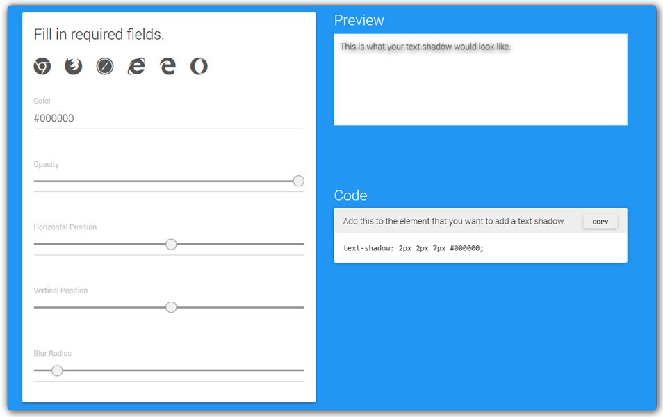 The Ultimate Collection Of CSS Generators » CSS Author