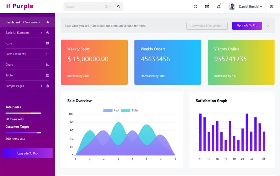 Color Admin Template Free Download Printable Templates