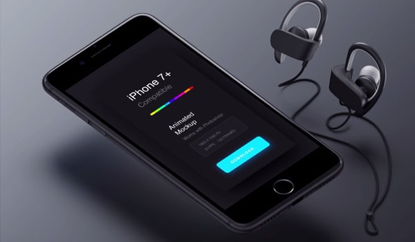 Animated IPhone 7 Mockup » CSS Author