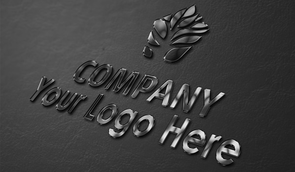 Realistic Logo Mockup » CSS Author