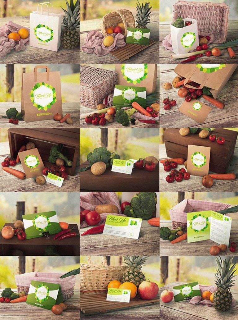 20 Free PSD Fruit And Vegetable Mockups » CSS Author
