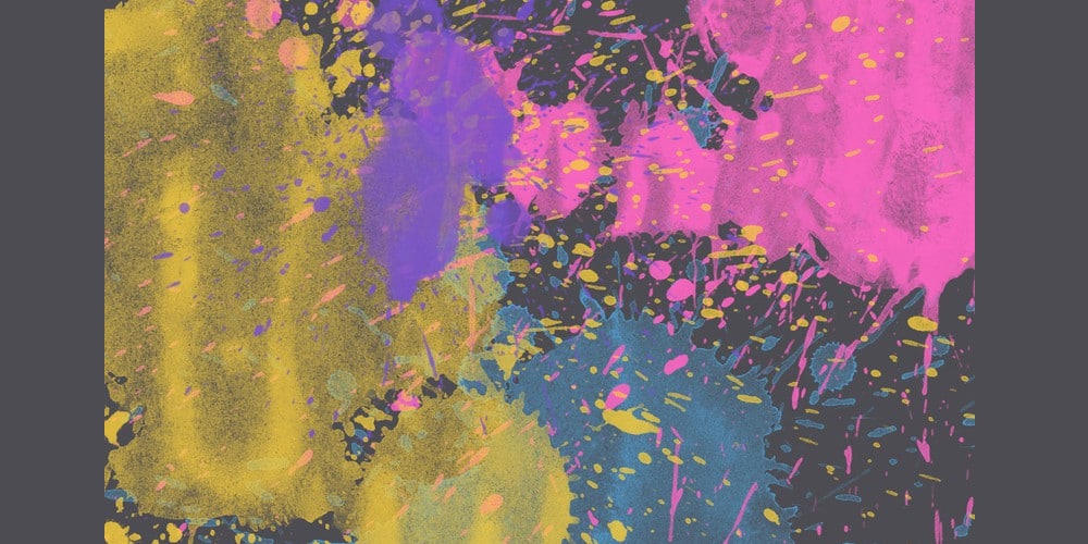 High Resolution Photoshop Splatter Brushes Free Download