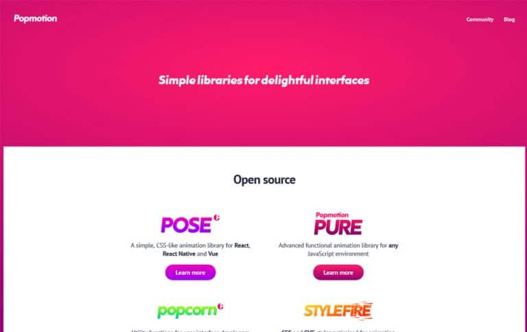 15 Javascript Animation Libraries 2021 Css Author