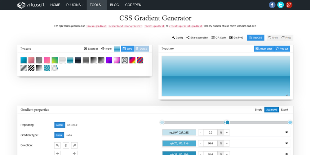 The Best Gradient Generators & Libraries » CSS Author