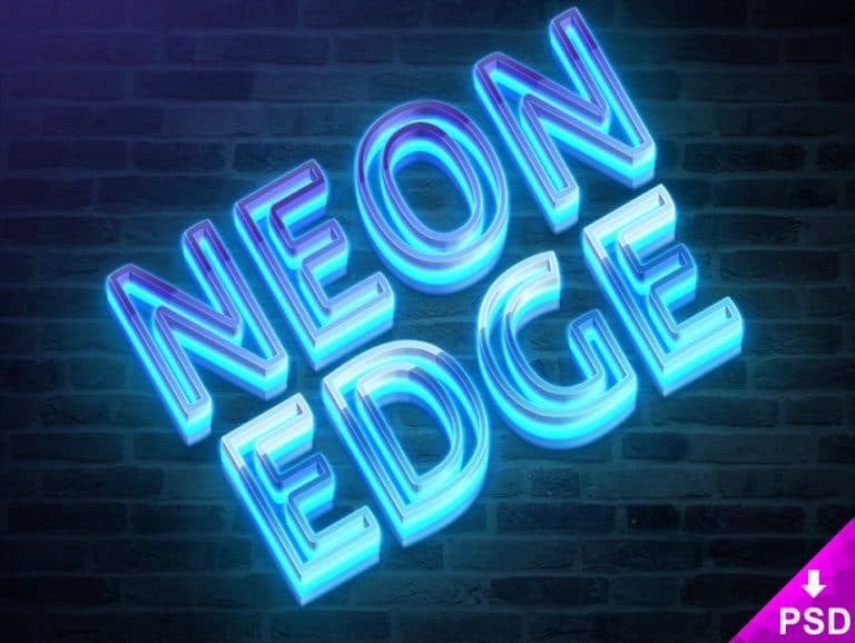 Neon Edge Mockup » CSS Author