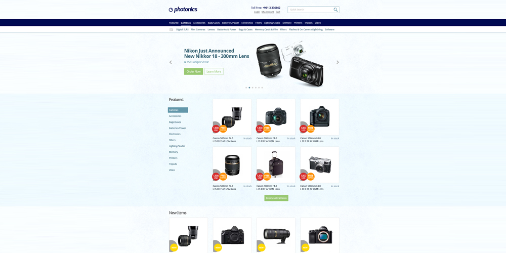 Free Ecommerce Web Templates PSD » CSS Author