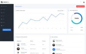 50+ Free Bootstrap 4 Admin Dashboard Templates 2021 – Yes Web Designs