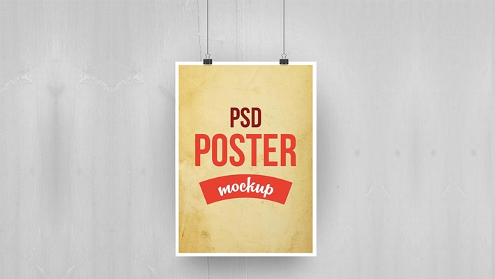 Paper Poster Mockup PSD » CSS Author