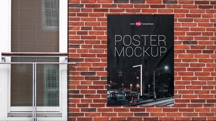 2 Free Street Poster Mock-ups In PSD » CSS Author