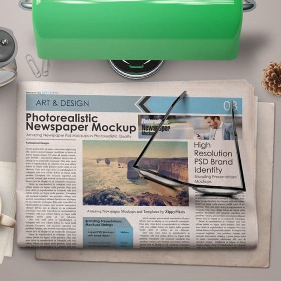 25+ Best Free Newspaper Mockup Templates » CSS Author