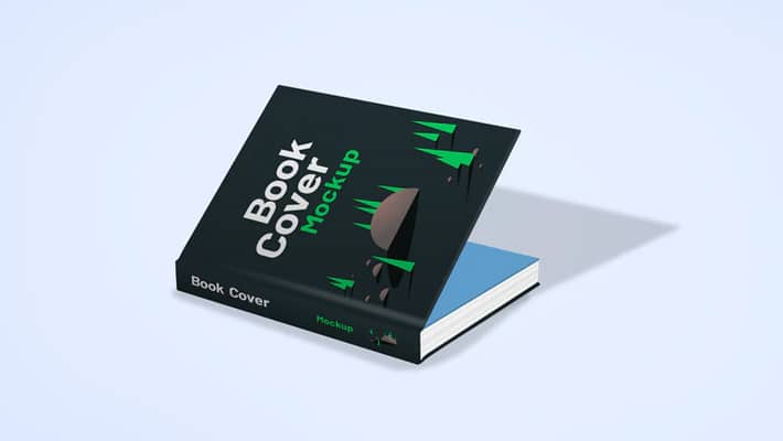Slightly Open Book Cover Mockup » CSS Author