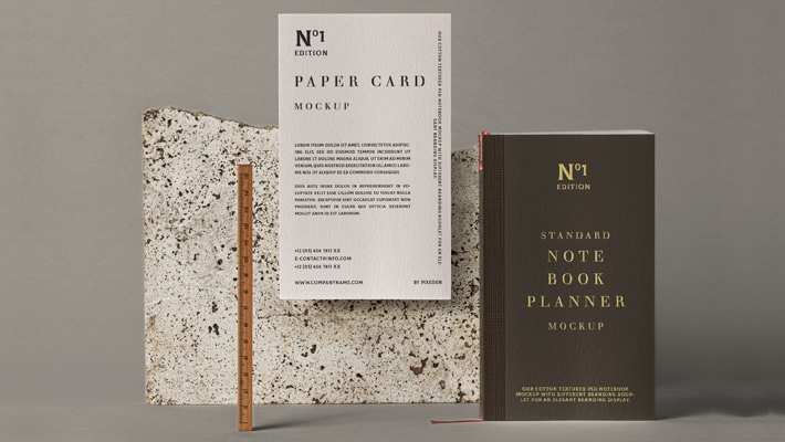 PSD Notebook Stationery Mockup » CSS Author