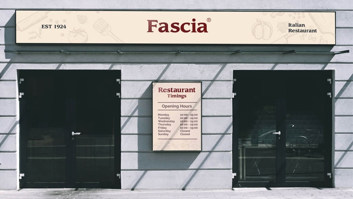 Free Storefront Shop Fascia With Poster Mockup PSD » CSS Author