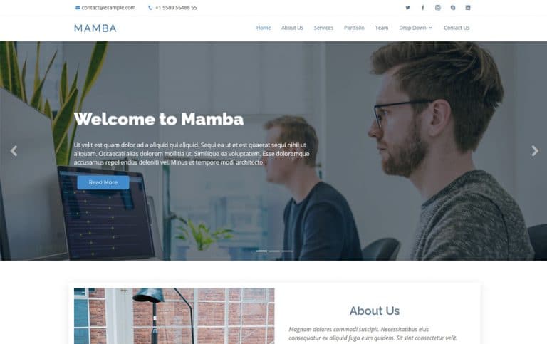 35+ Free Bootstrap 5 Templates – Yes Web Designs