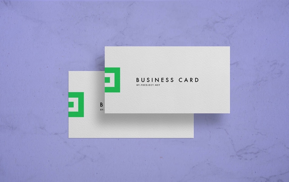 Natural Paper Texture Business Card Mock-Up » CSS Author