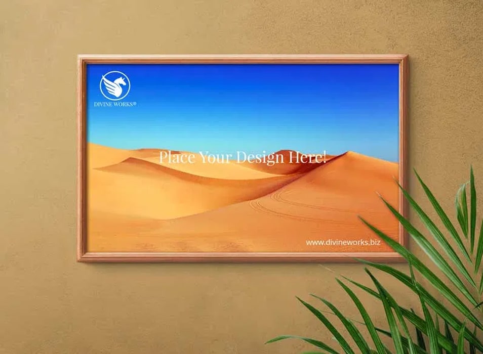 Landscape Frame Mockup » CSS Author