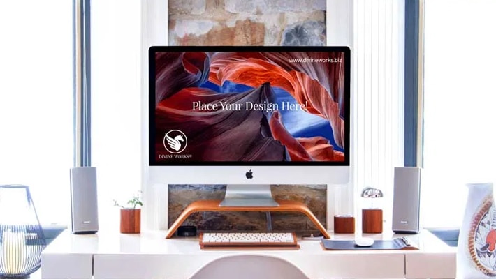 IMac Screen Mockup PSD » CSS Author