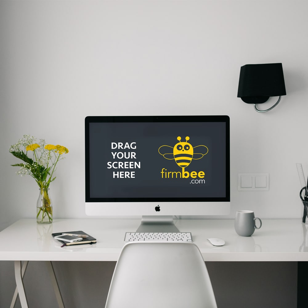 Freelance Workspace With Apple IMac PSD Mockukp » CSS Author