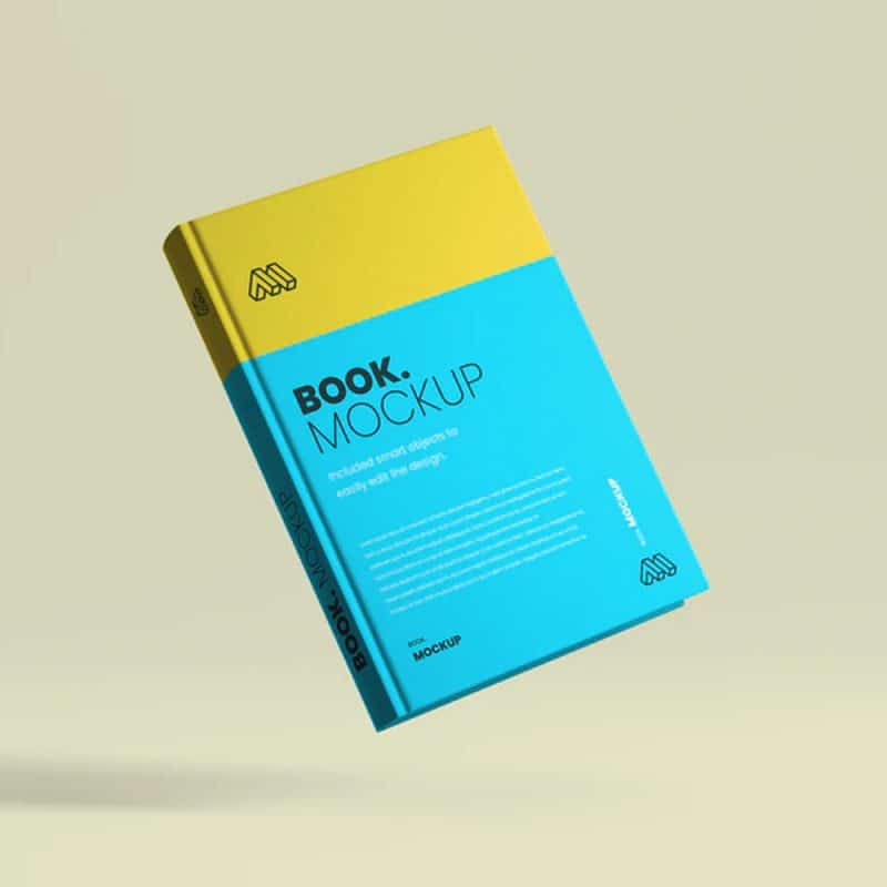 Flying Book Cover Mockup » CSS Author