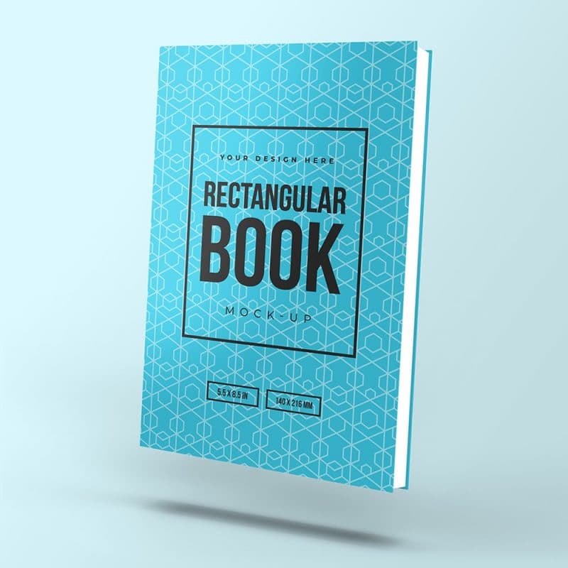 Free Floating Rectangular Book Mockup » CSS Author